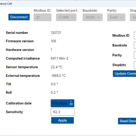 Silicon Reference Cell for Photovoltaic Measurement